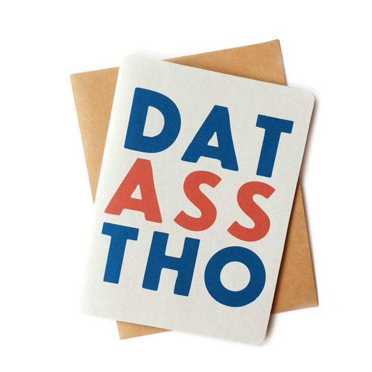Dat Ass Tho Card – Little District Books